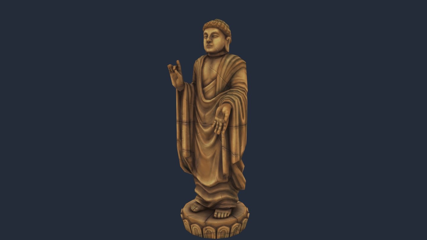 Japan Statue Buddha Stand - Download Free 3D model by dartp [885f01a ...
