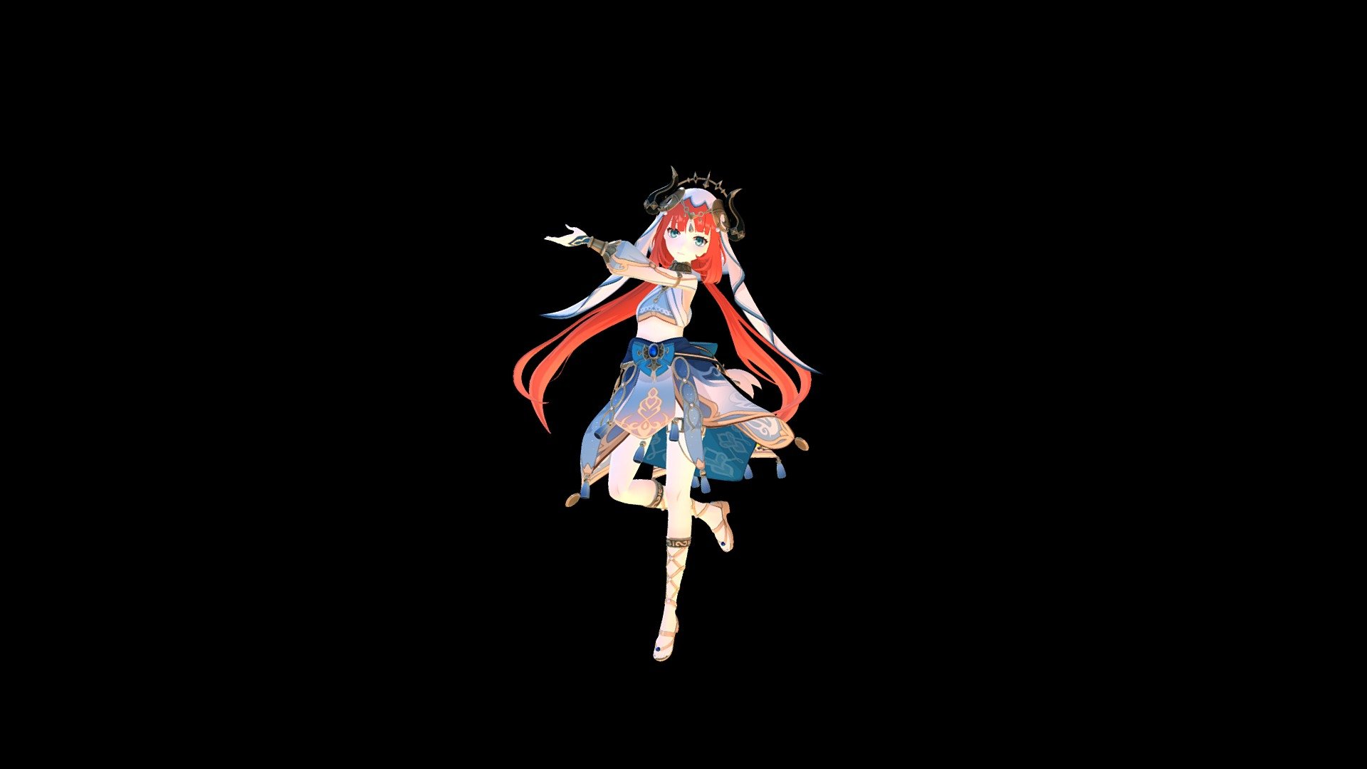 nilou - 3D model by akihiroochi [885f890] - Sketchfab
