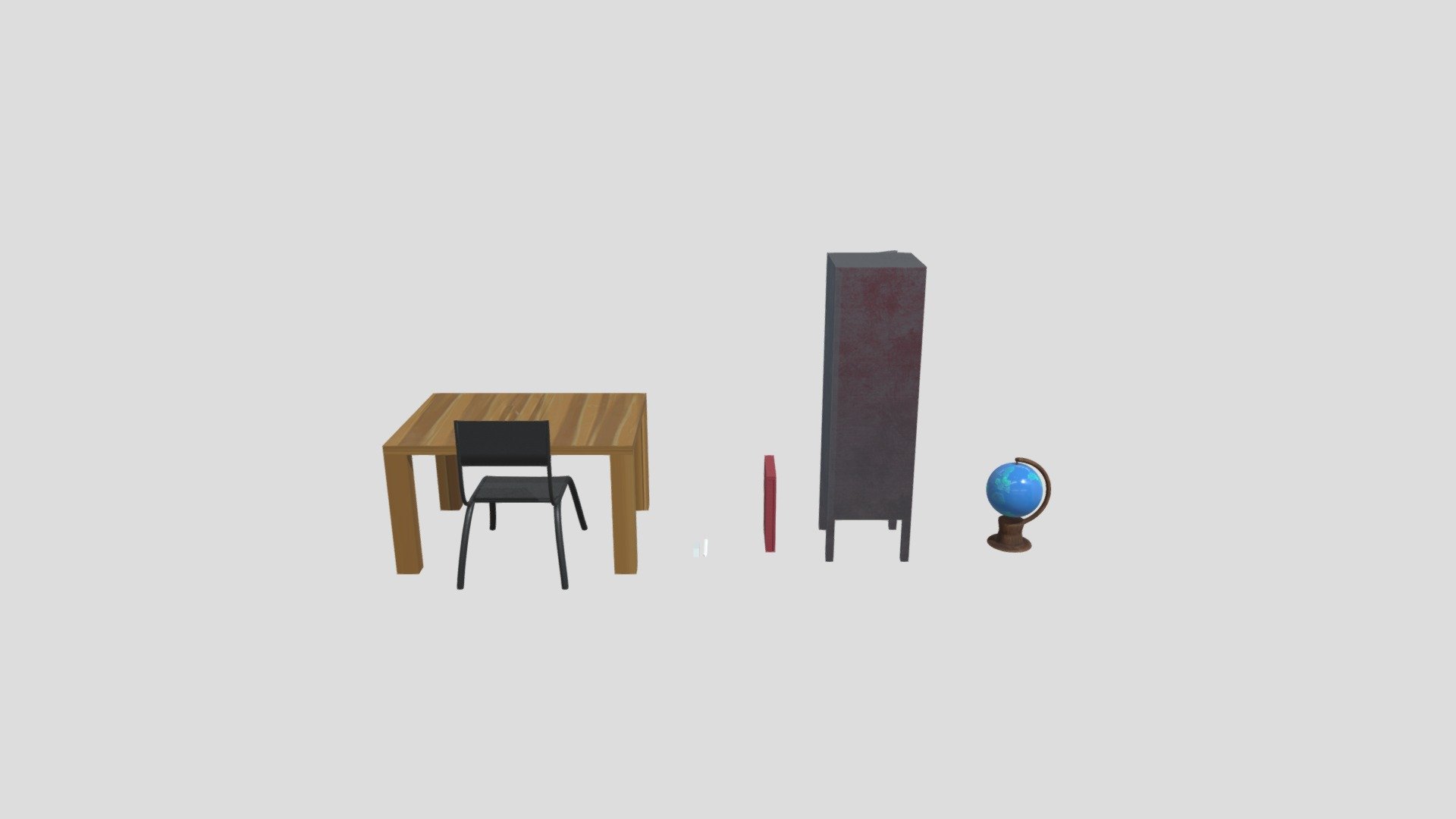 school supplies - 3D model by BrunMendesSaraiva (@brunombdsaraiva ...