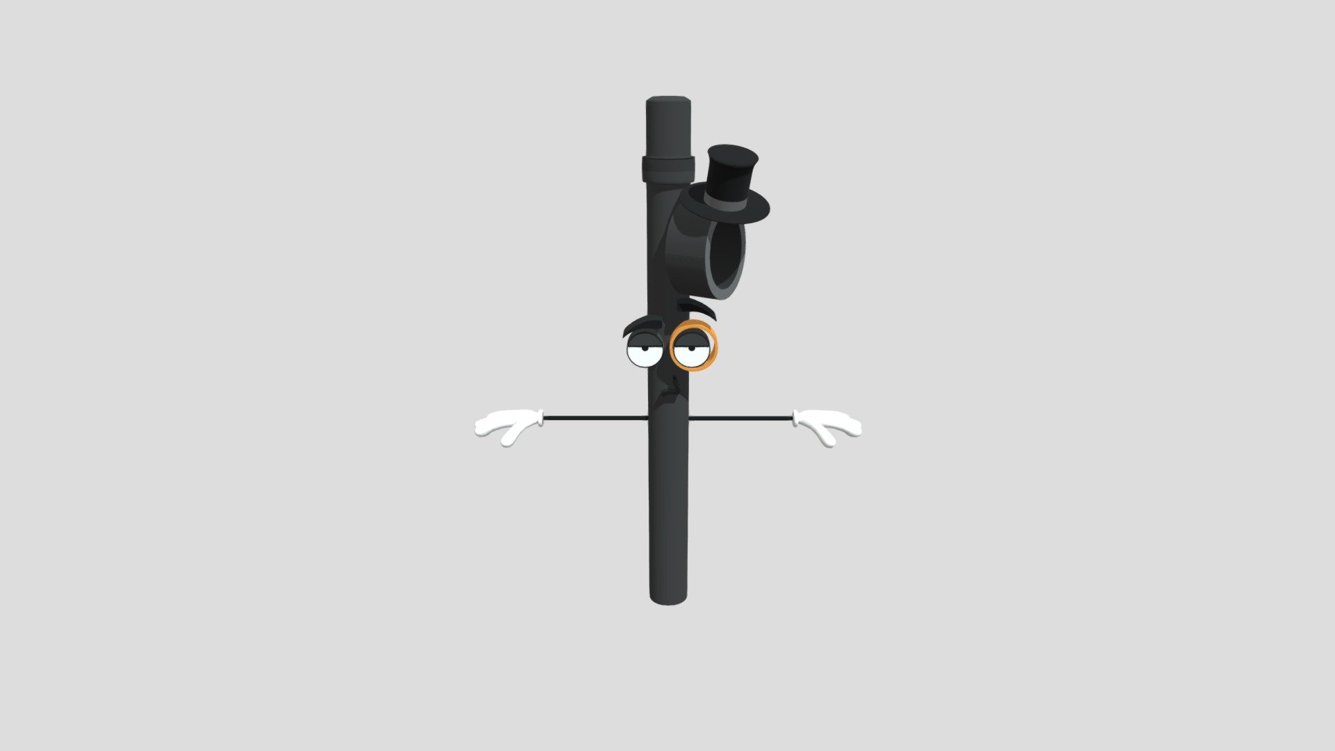 Pipe Cartoon Character - 3D model by BONSE2000YTB (@konstantinos.soult ...