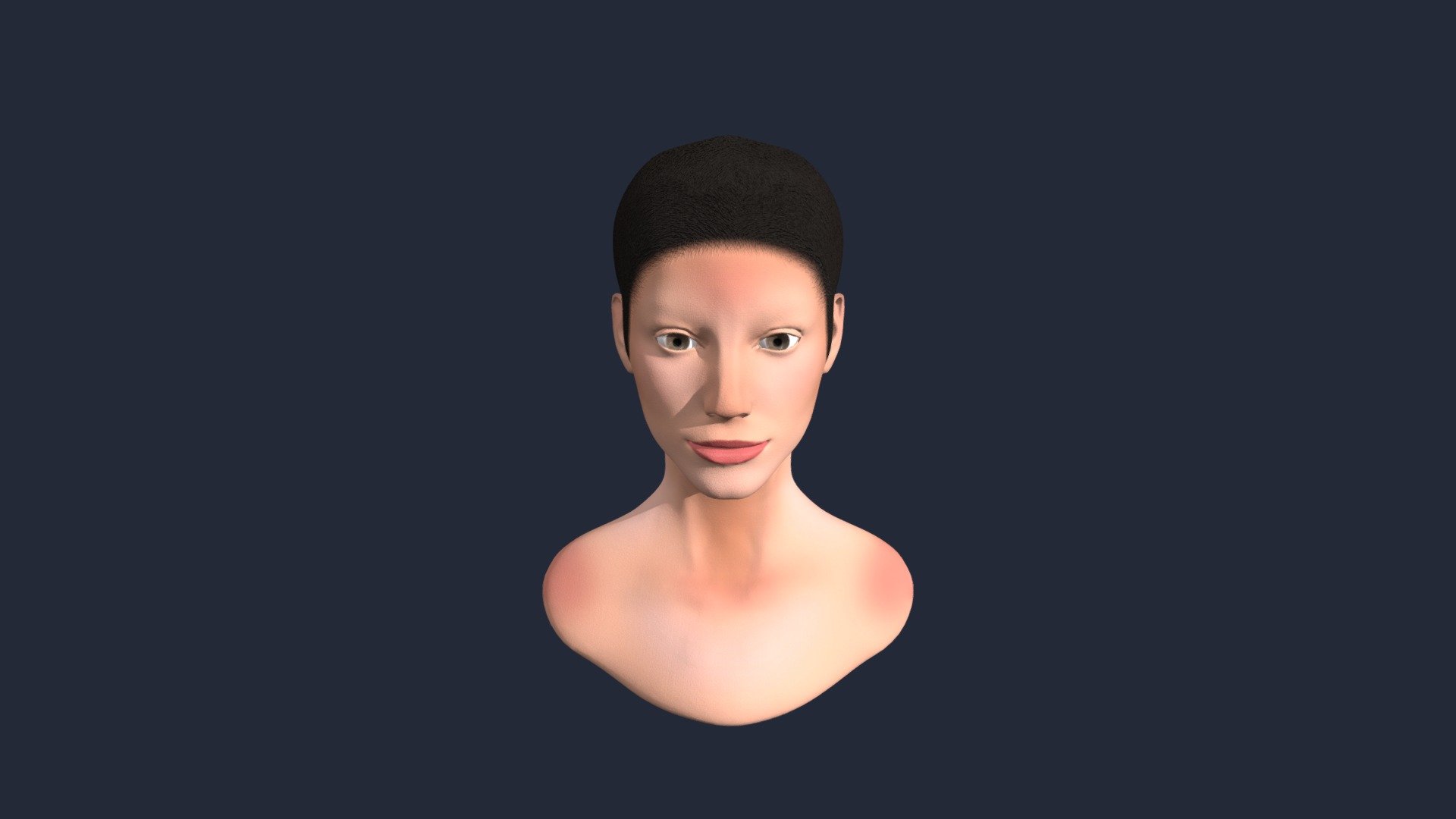Head Bust Assignment - Week 4 Final - 3D model by DanaeE [8860888 ...