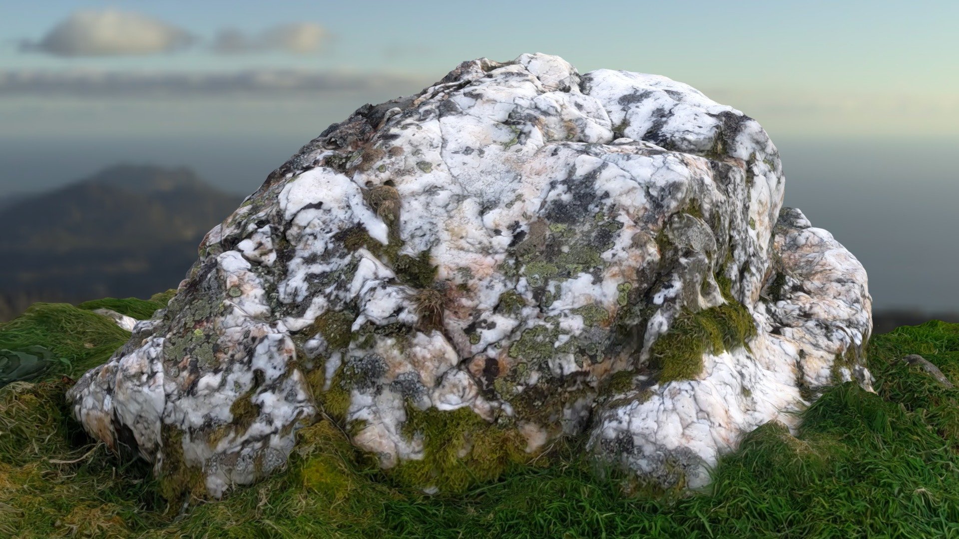 Quartz Boulder - Download Free 3D model by megalitharchive [8860dcd ...