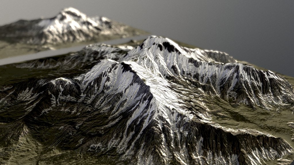 mountain - A 3D model collection by hualuren - Sketchfab