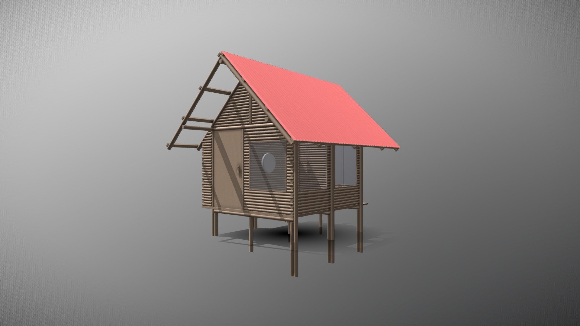 CABIN - 3D model by Rick (@rick95) [8860f7c] - Sketchfab