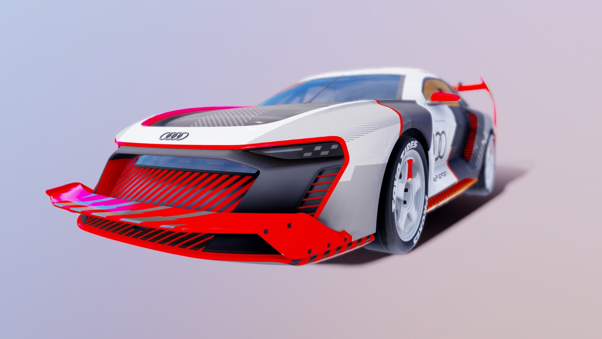 Audi S1 E-tron Quattro Hoonitron - Download Free 3D model by kevin (ケビン ...