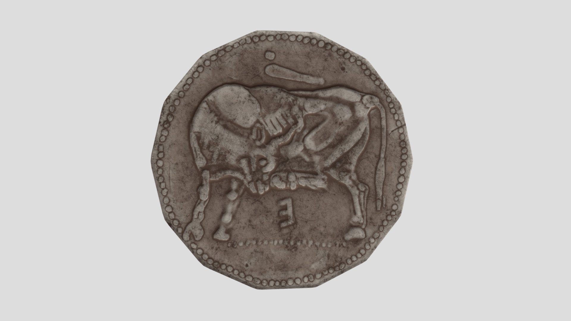 Ancient Greek Coin v2 - 3D model by picobyte (@pic0byte) [8861a06 ...