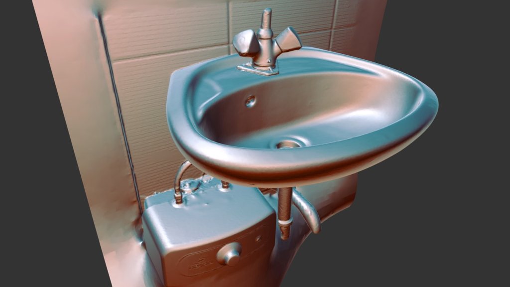 Bathroom sink - 3D model by FreeDee Printing Solutions (@freedee ...