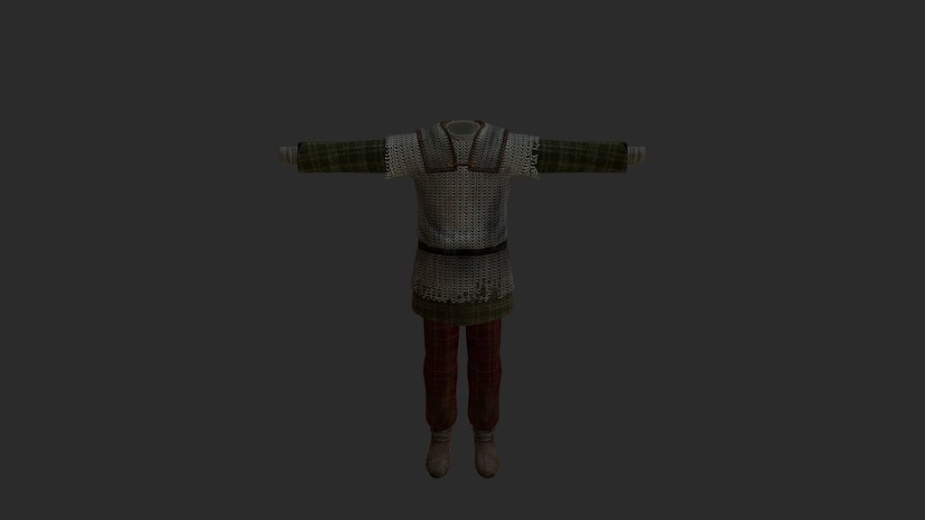 Celtic Heavy Mail - 3D model by jordan51592 [88649f4] - Sketchfab
