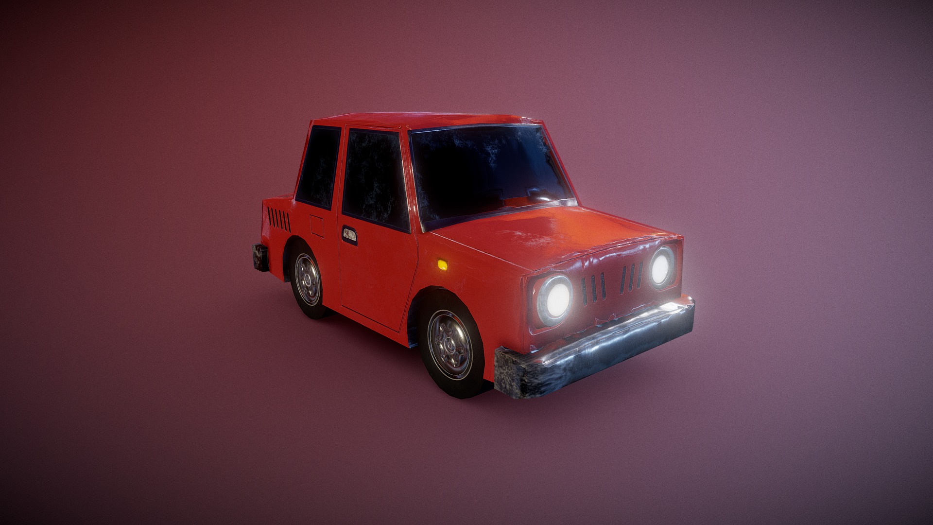 LowPoly PBR Car - Download Free 3D model by Yo.Ri (@grox777) [886650a ...