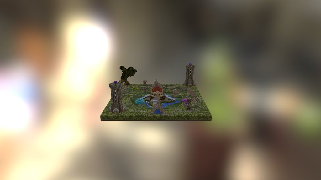 Factions Spawn [100x101] - 3D model by itzdoggie [88674d2] - Sketchfab