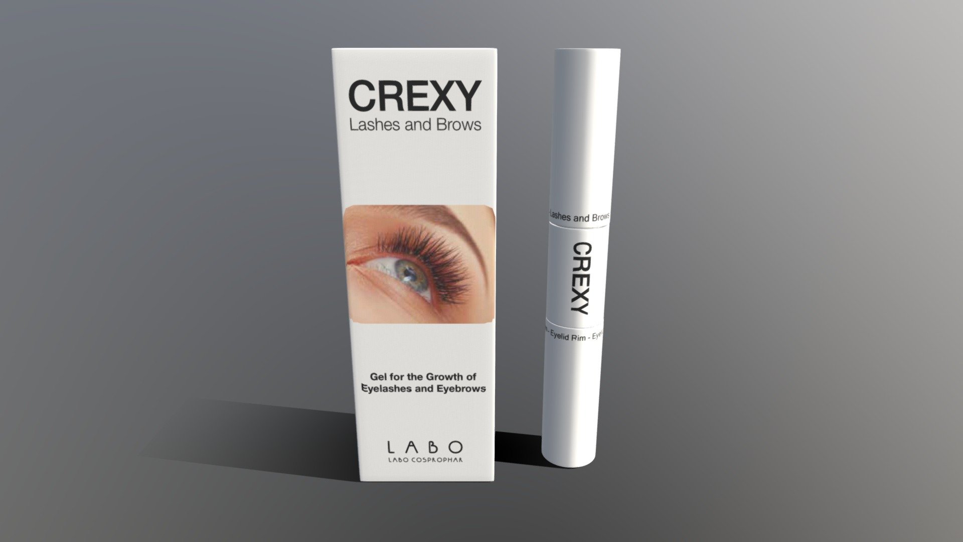 Crexy Brand 3D Model - 3D model by Medialife Agency | وكالة ميديا لايف ...