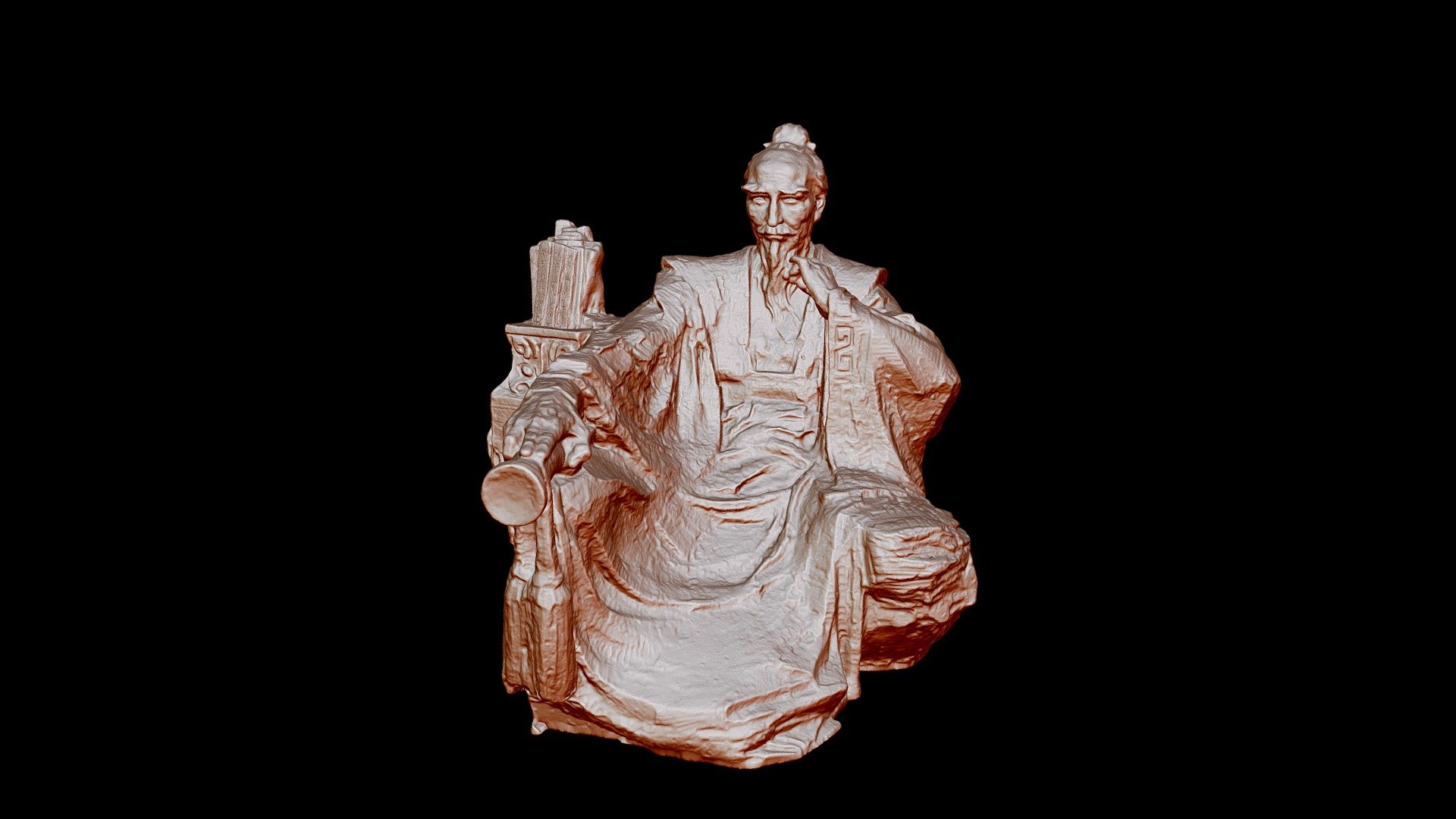 Sun Zi in China Military Museum - 3D model by Thunk3D [8868aa9] - Sketchfab