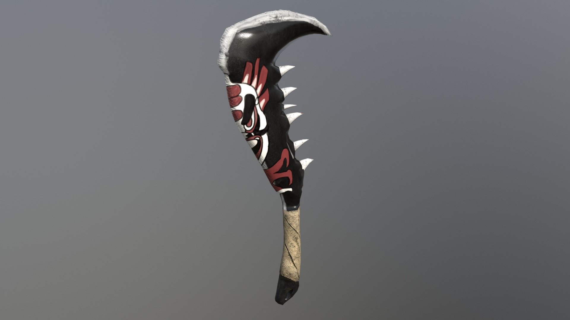 Fantasy Bone Sword - Download Free 3D model by Connor S. Nielsen ...