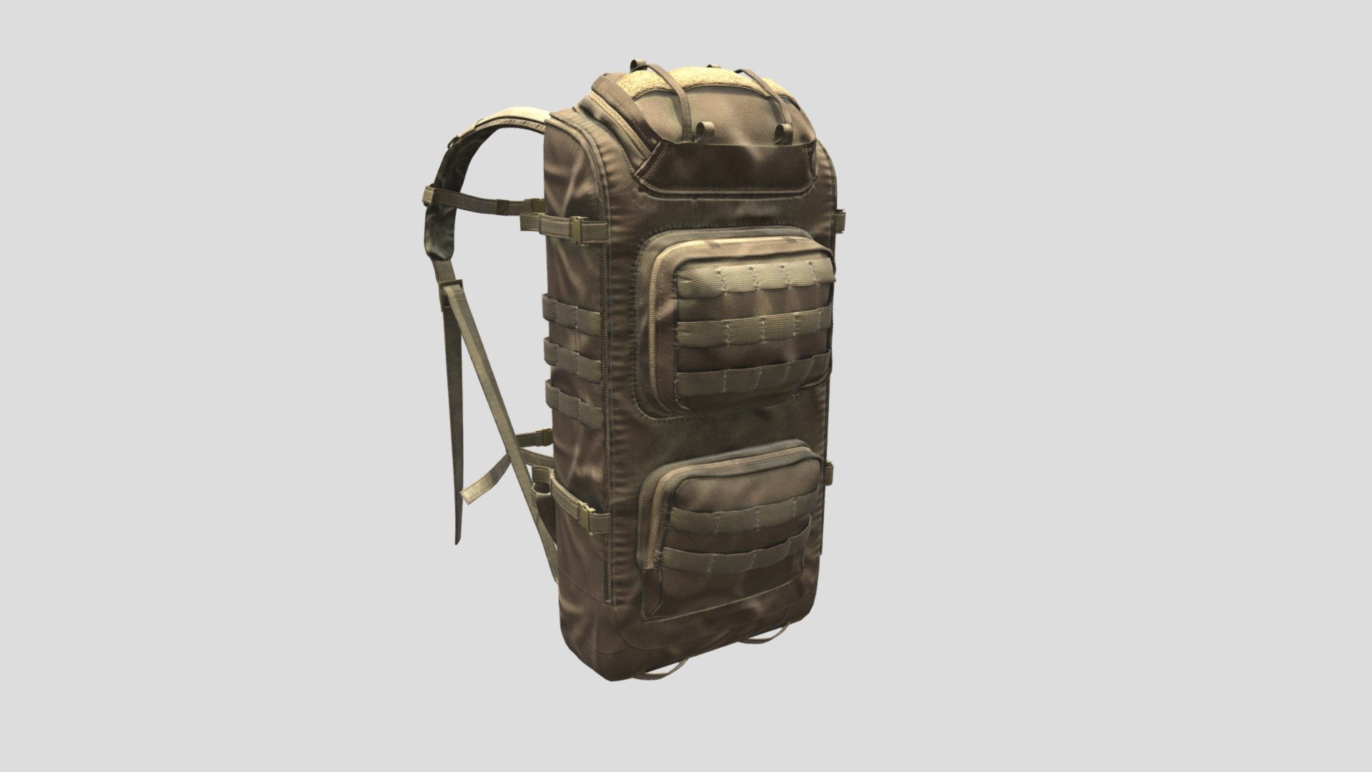 Survivor Bag Game Ready - 3D model by JesseQuartieri [886b596] - Sketchfab