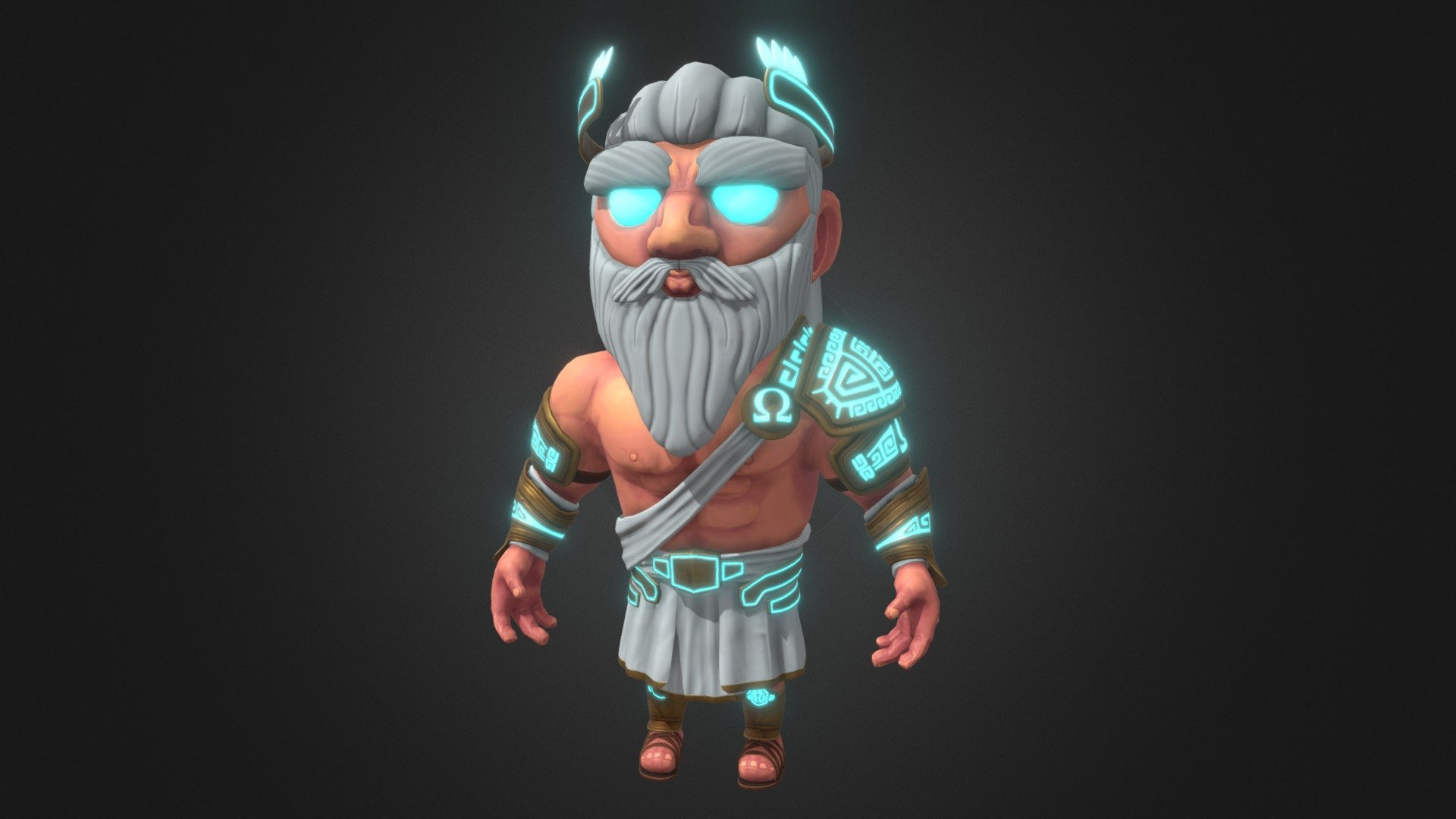 Zeus Full Battle Outfit - 3D model by Fraser Gray (@FraserG) [886ccb3 ...
