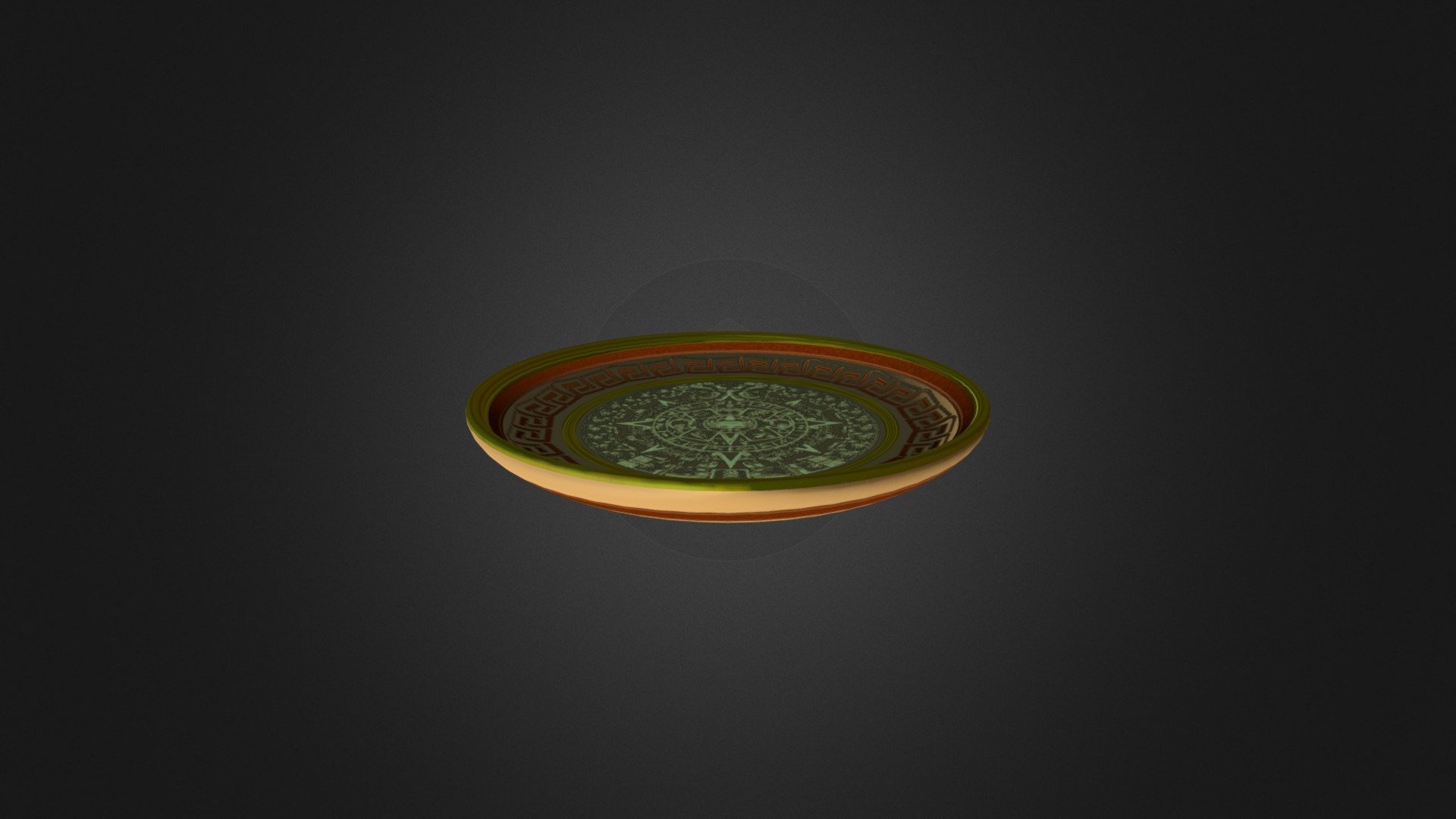 Plate - Download Free 3D model by leoni [886ffd3] - Sketchfab
