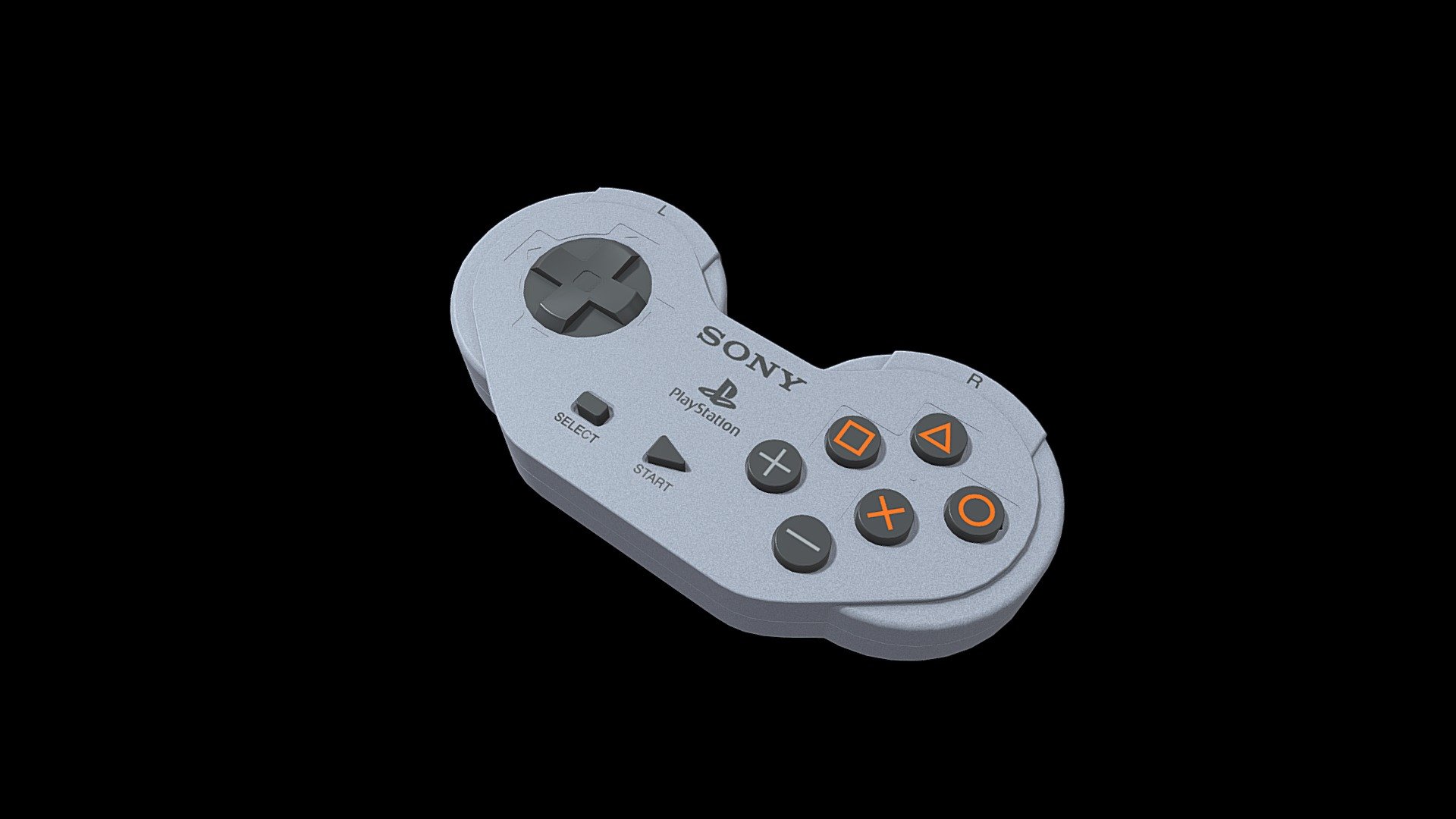 PlayStation prototype controller - Download Free 3D model by rtql8d ...