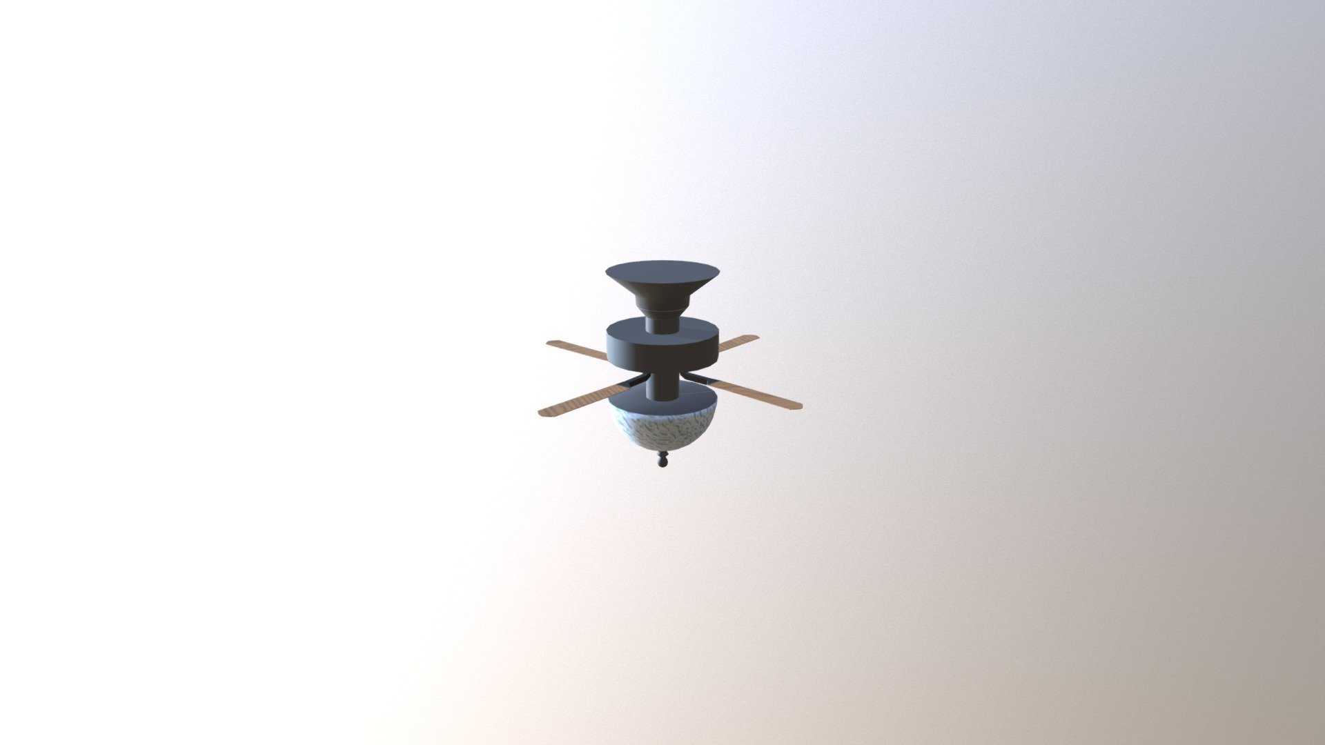 Ceiling Fan - 3D model by pvb2147 [88715b0] - Sketchfab