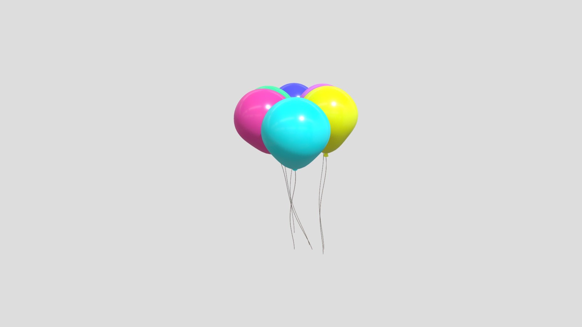Balloon - Download Free 3D model by Akinremi [8874298] - Sketchfab