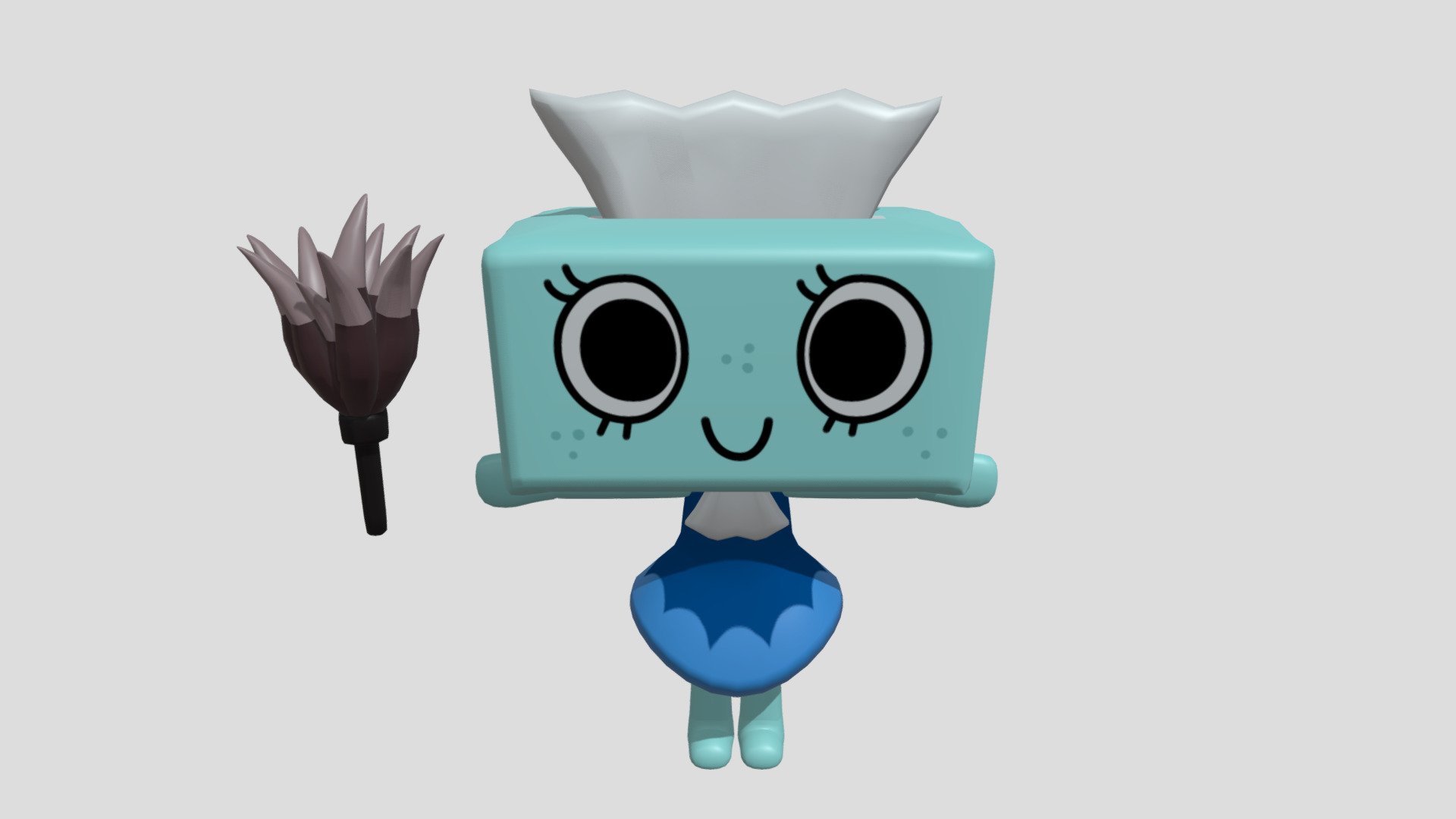 Optimized Tisha - Dandy's World (Official Rig) - Download Free 3D model ...
