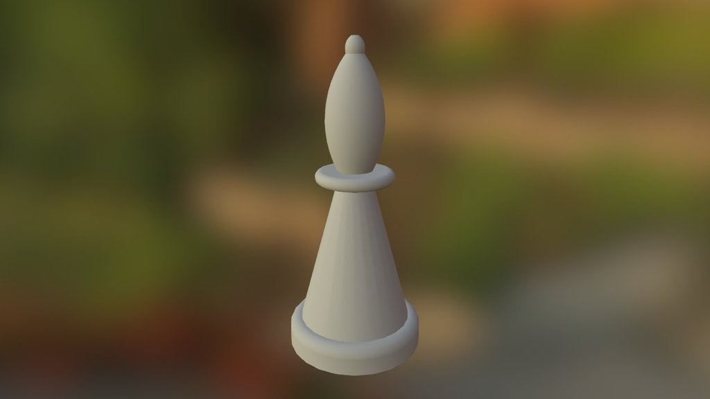 CHESS BISHOP - 3D model by chris.muscarnera [8875c7a] - Sketchfab