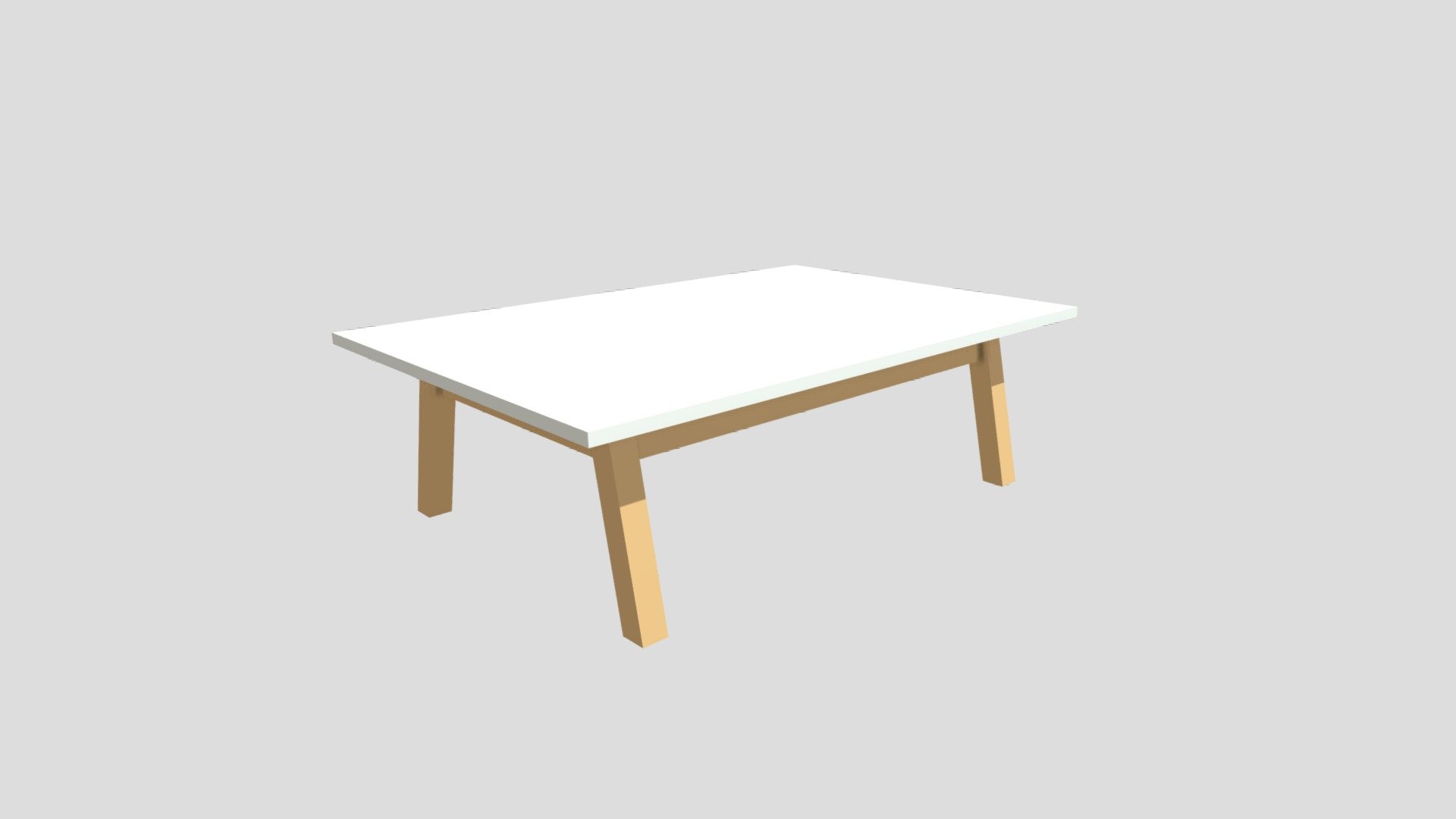 Simple table - Download Free 3D model by Dragomike (@dragomikedragon ...