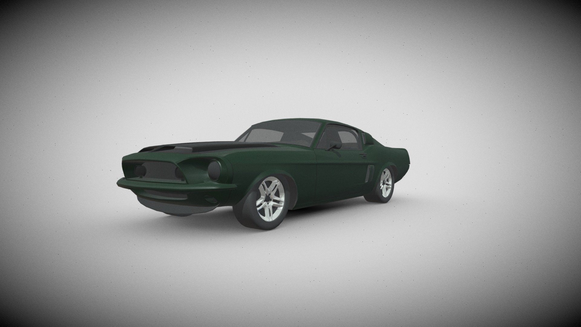 FORD_MUSTANG_ Improved - Download Free 3D model by WolfGames36 [88775b8 ...