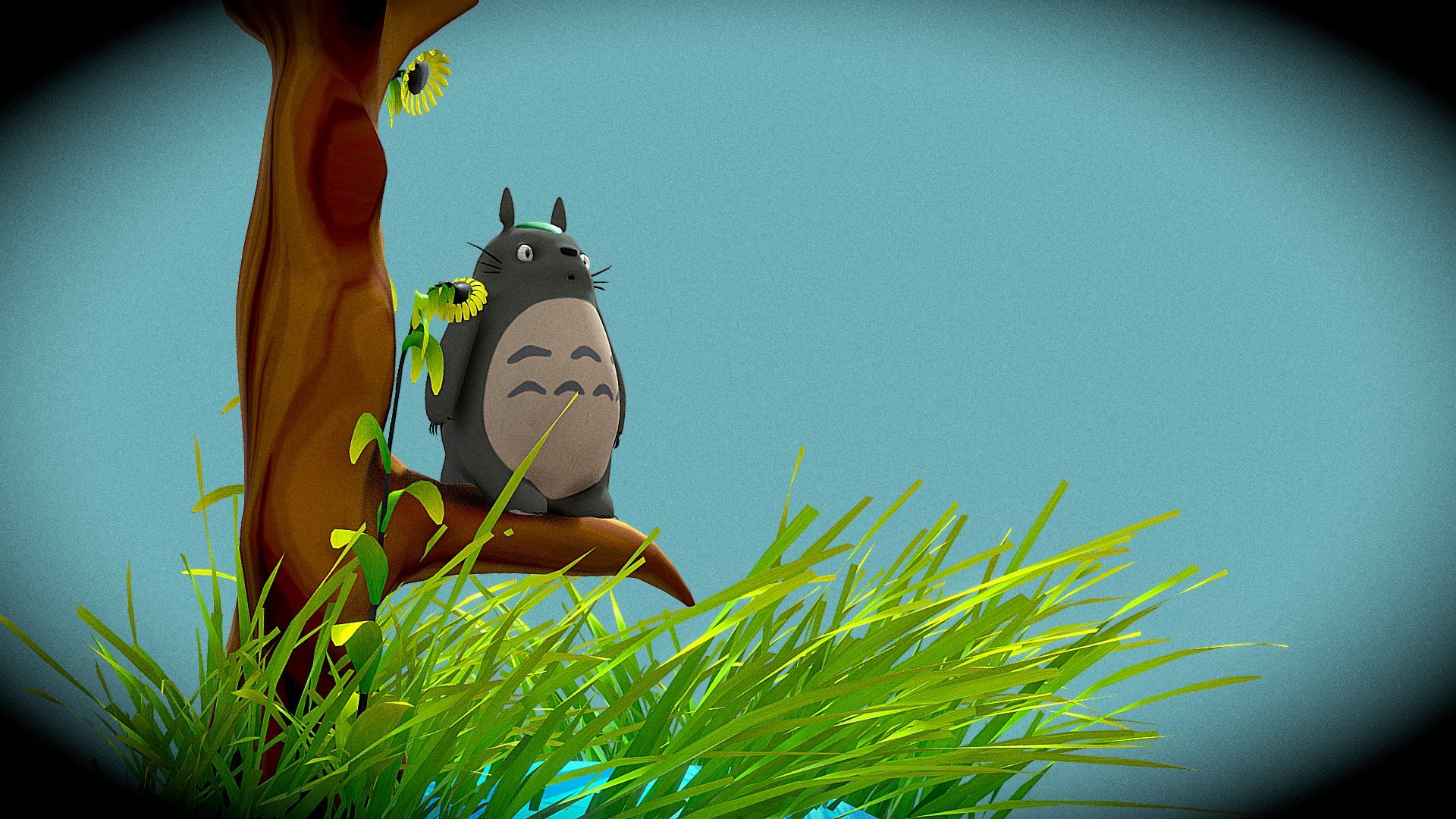 Tree-Totoro - 3D model by DyLan.FeLipe [88779d6] - Sketchfab
