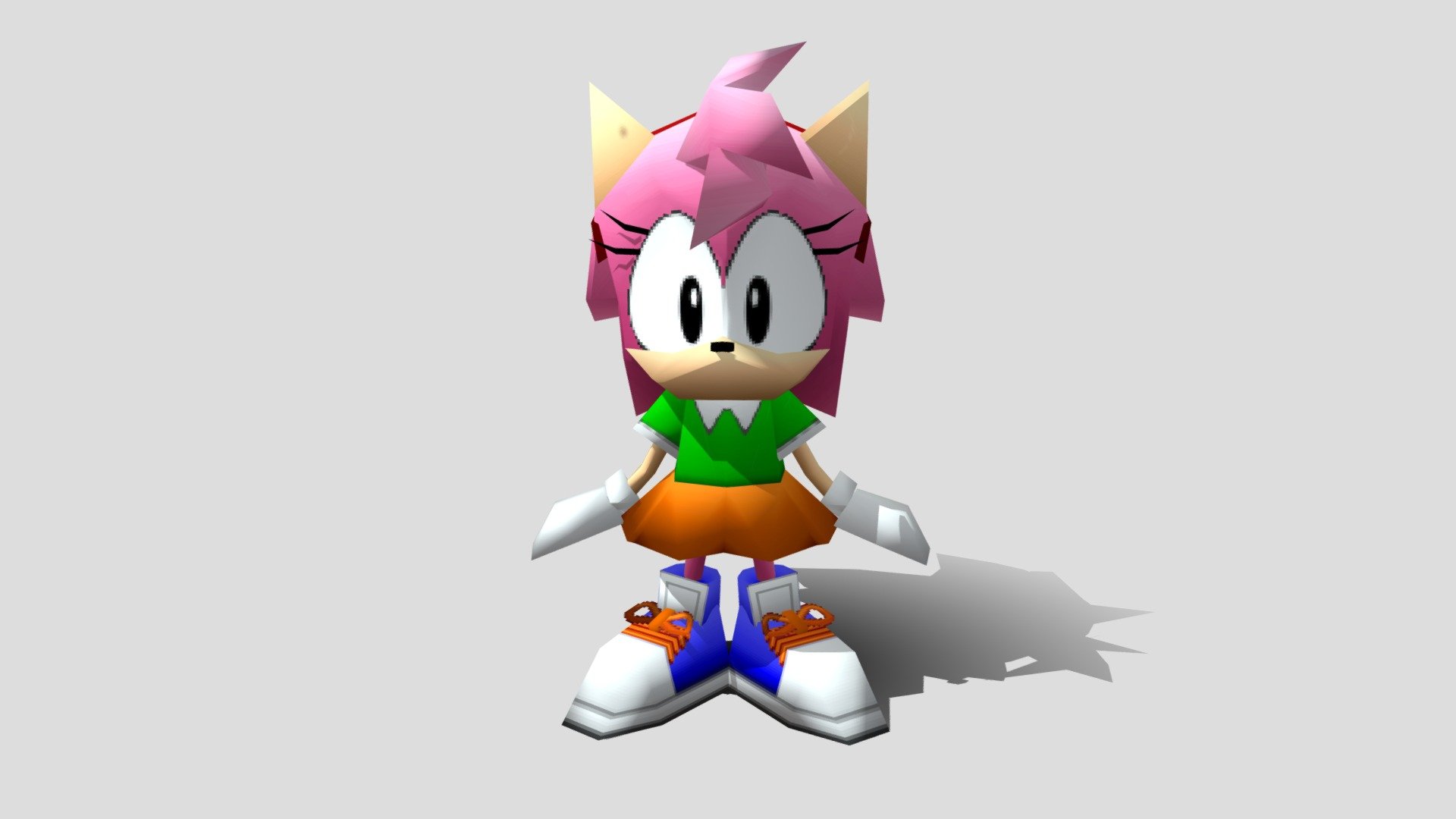 SRB2-AMY ROSE - Download Free 3D model by Retroblaster919 [88779e8 ...