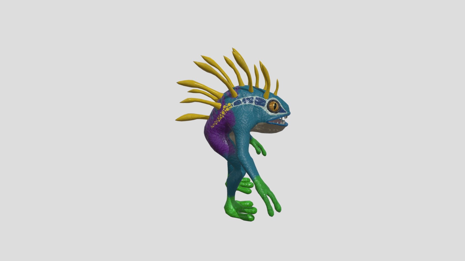 Murloc - Download Free 3D model by MarceLek [8878da4] - Sketchfab