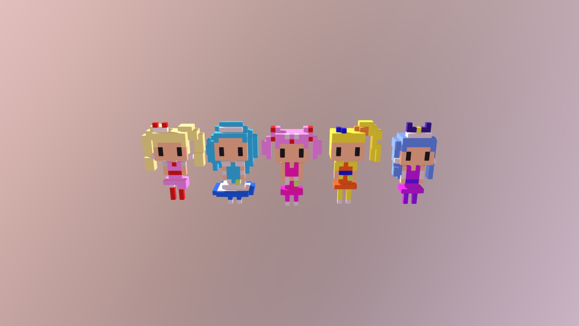 precure - 3D model by shuksd [887a680] - Sketchfab
