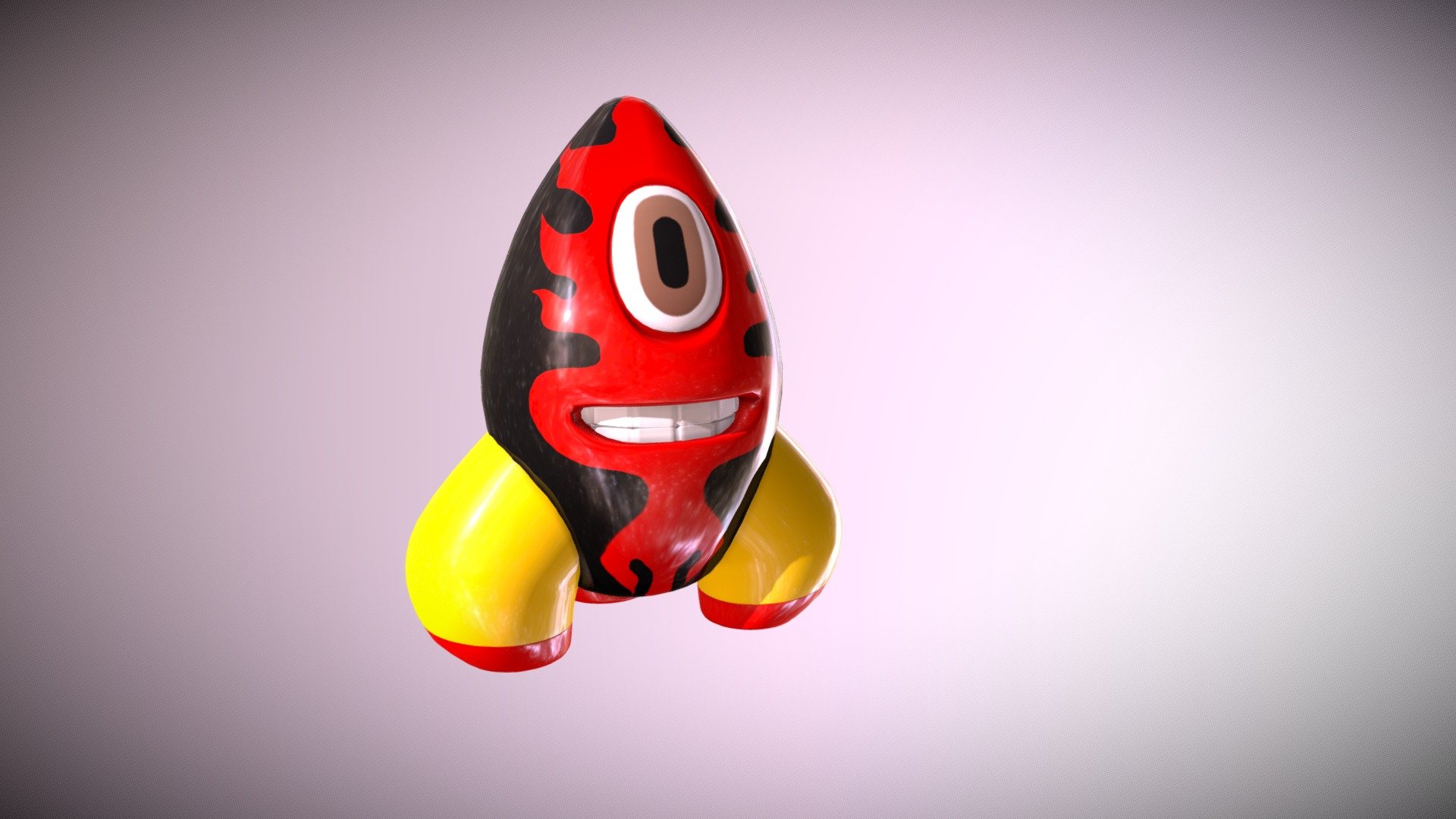 Monster Rocket - 3D model by luanvpereira (@pereiralv2010) [887a74b ...