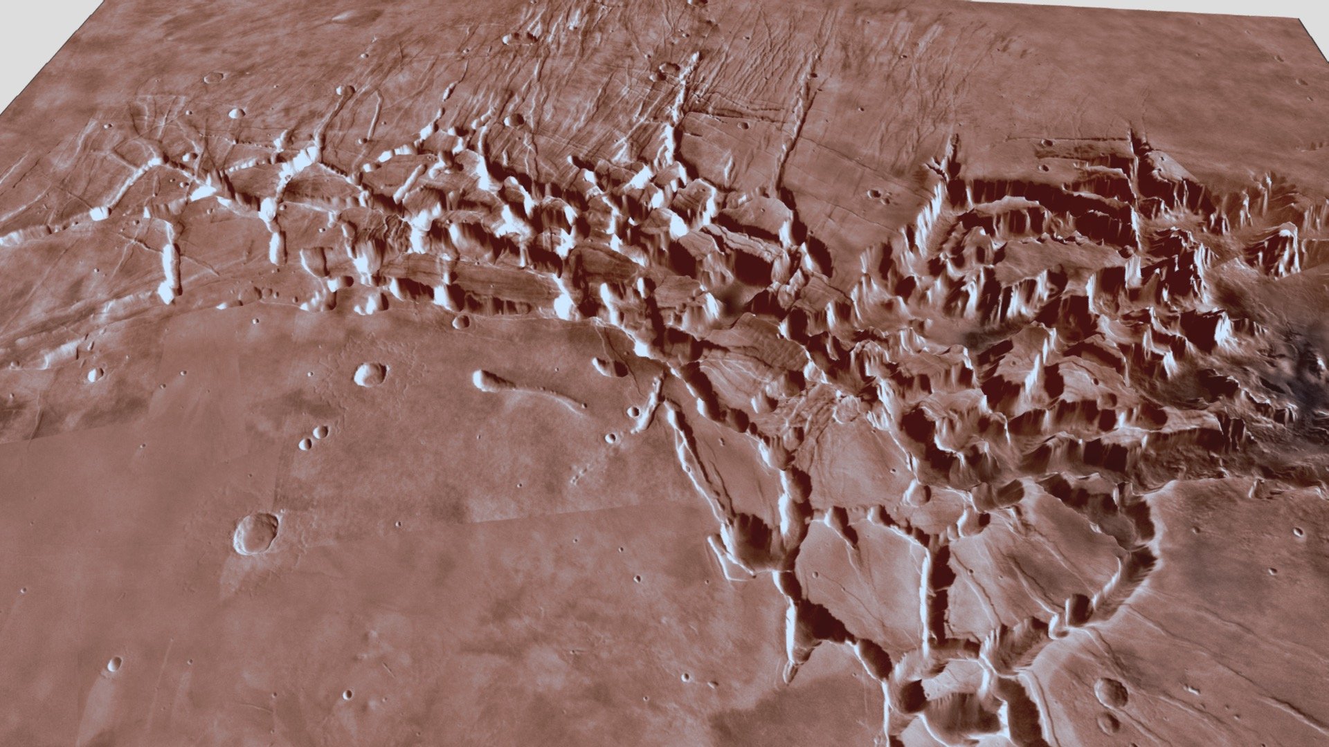 Mars Noctis Labyrinthus - 3D model by Stance Hurst (@Cacti3D) [887b6bd ...