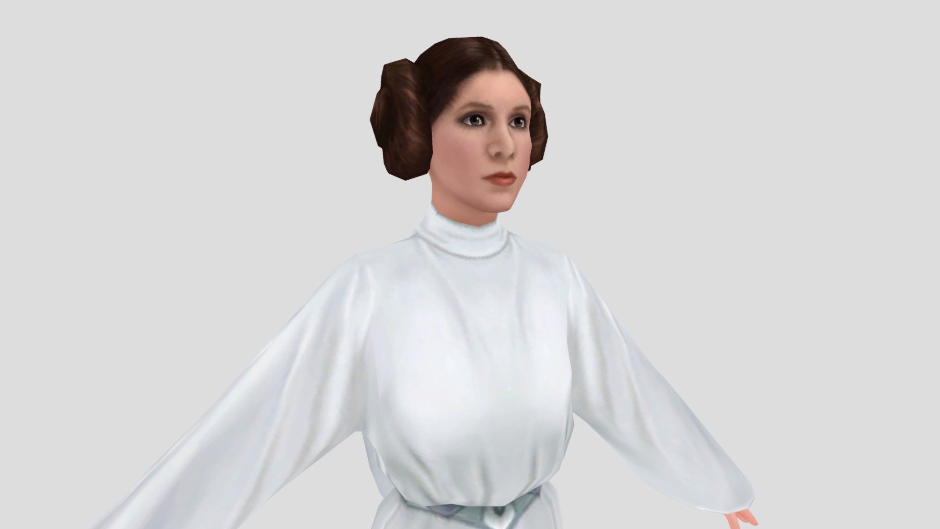 Princess Leia - Download Free 3D model by ThisIsntAPerson [887c608 ...