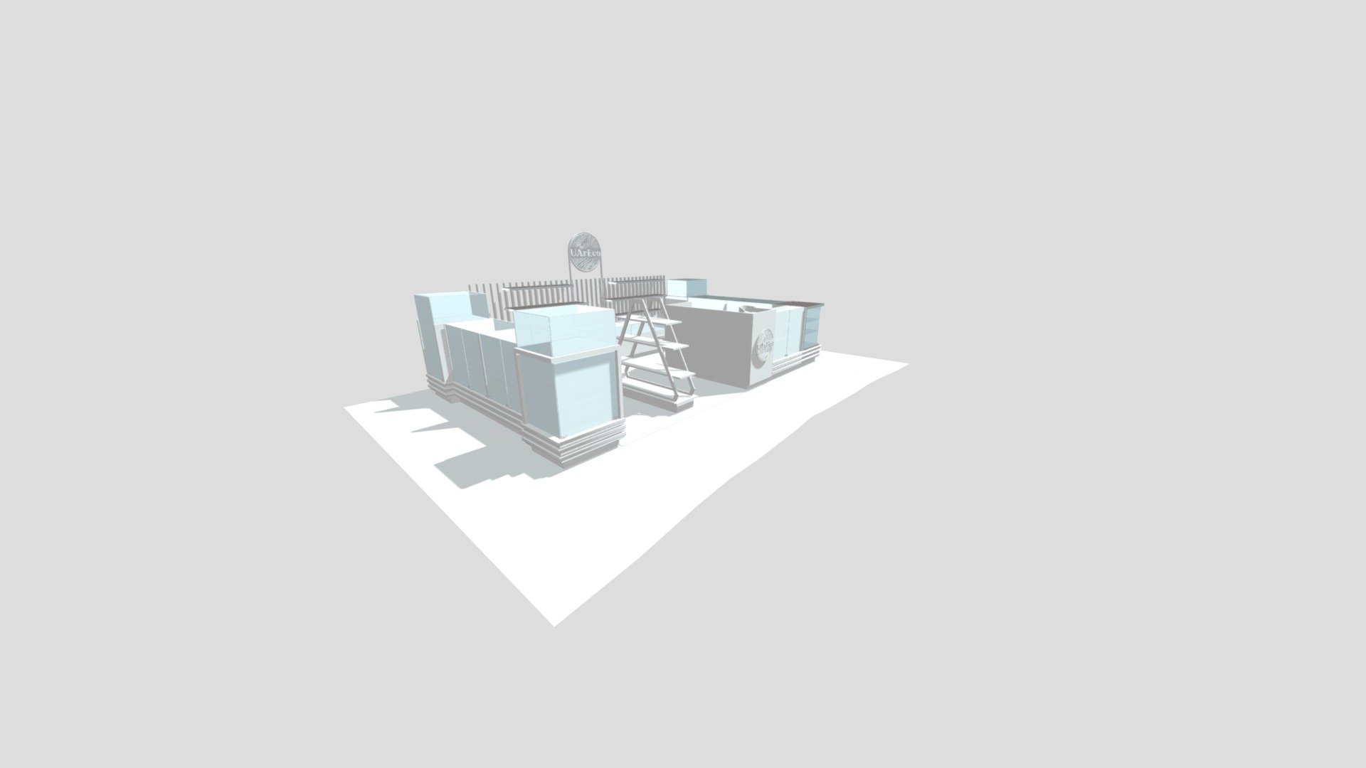 2401_OC_ Chodov _ Prodejni_ostruvek - 3D model by mkudlas100 [887d664 ...
