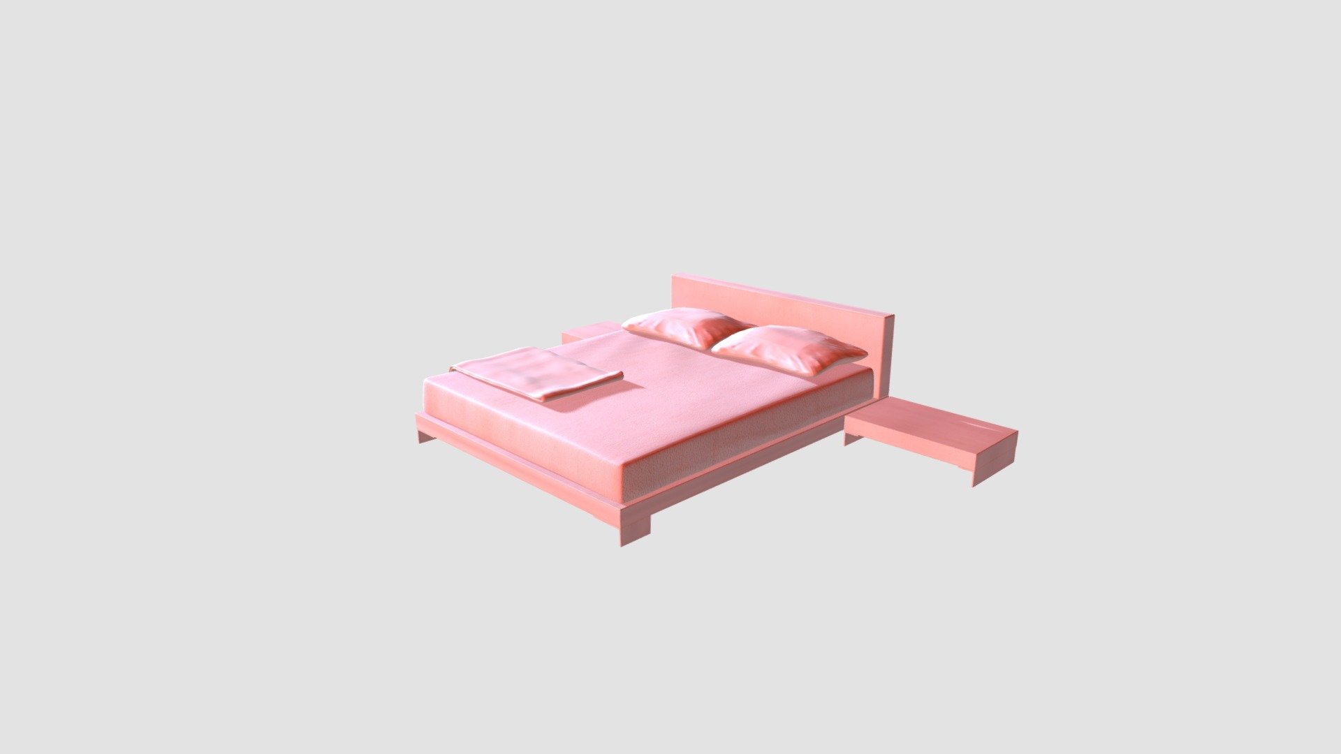 bed - Buy Royalty Free 3D model by Evermotion [887e8ff] - Sketchfab Store