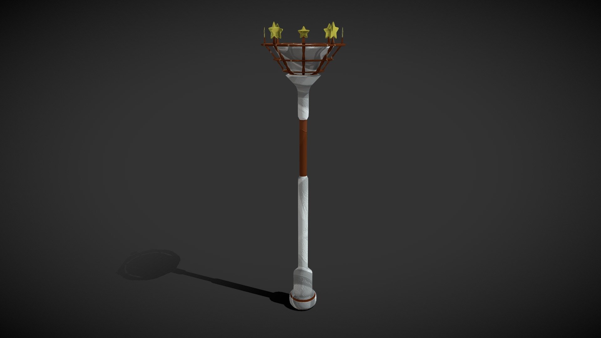 Standing Torch - 3D model by MOJackal [887f0e3] - Sketchfab