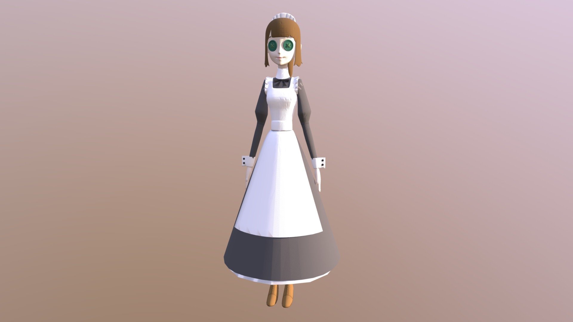 Maid - 3D model by CitrilCanary [887fa07] - Sketchfab