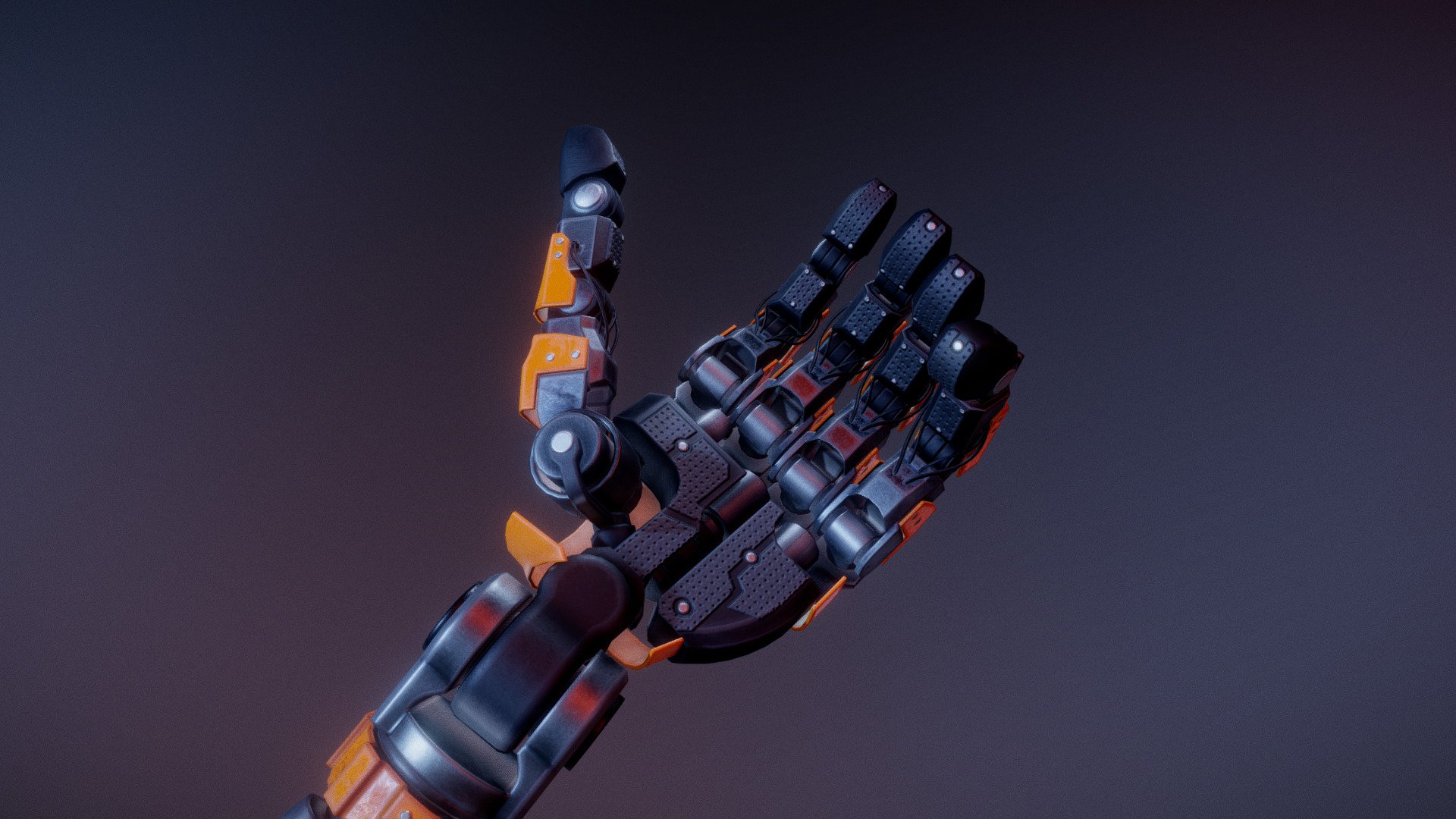 Robot Arm - 3D model by pontus.canback [888000f] - Sketchfab