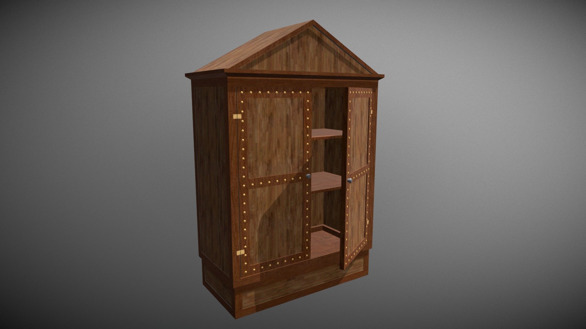 Roman Cupboard / Armário Romano - 3D model by André da Silva ...