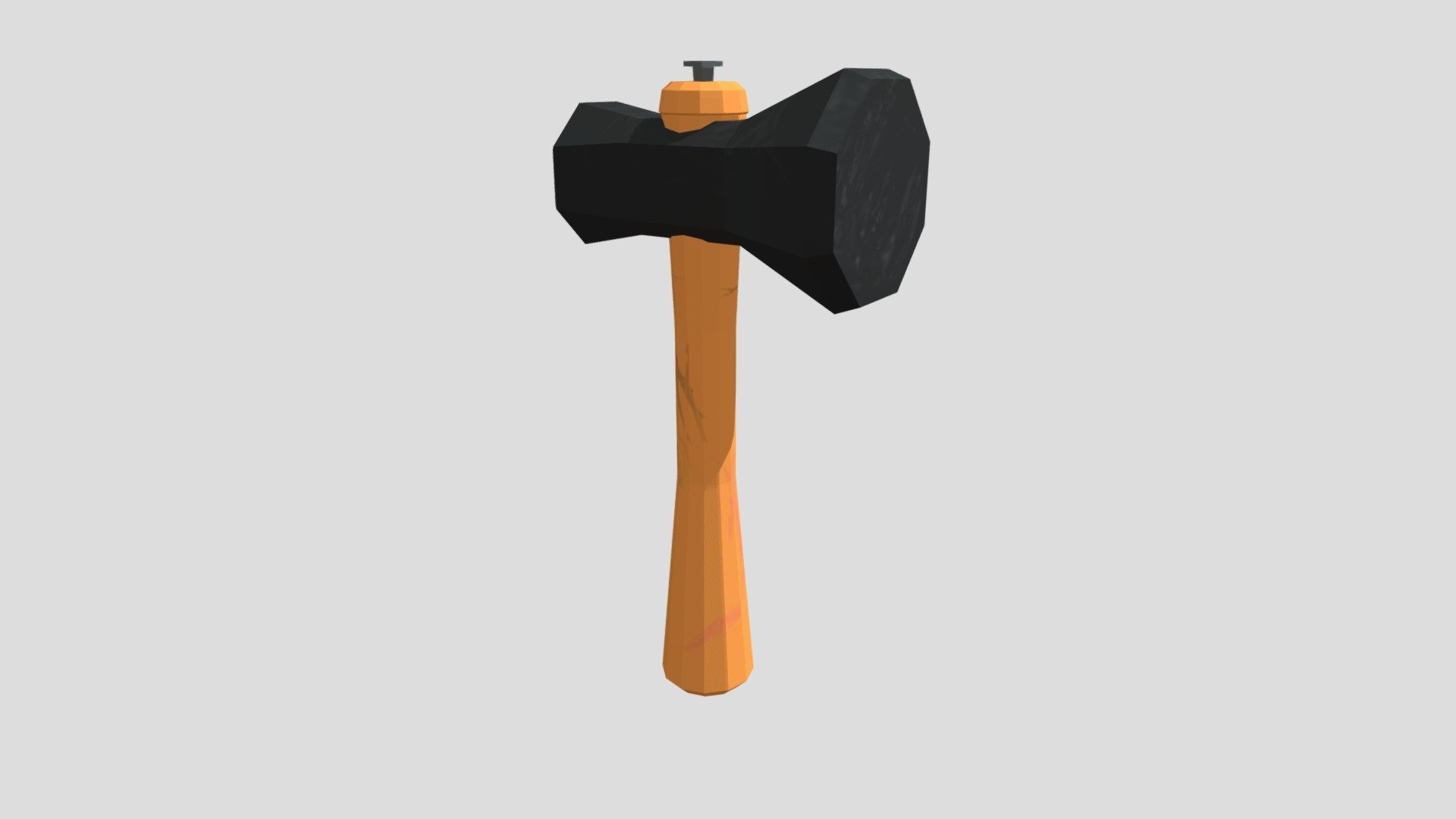 Low Poly Hammer - Download Free 3D model by Murik.3D [88837f3] - Sketchfab