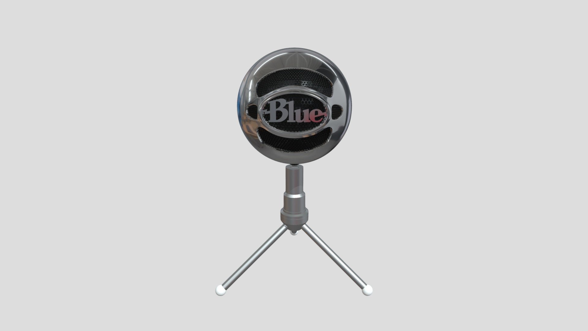 Blue Mic - Download Free 3D model by sompanja.sp [8885bd1] - Sketchfab