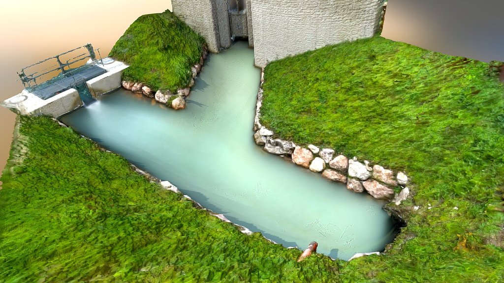 Flow Regulator for a Fishway - Download Free 3D model by HyDroneS ...