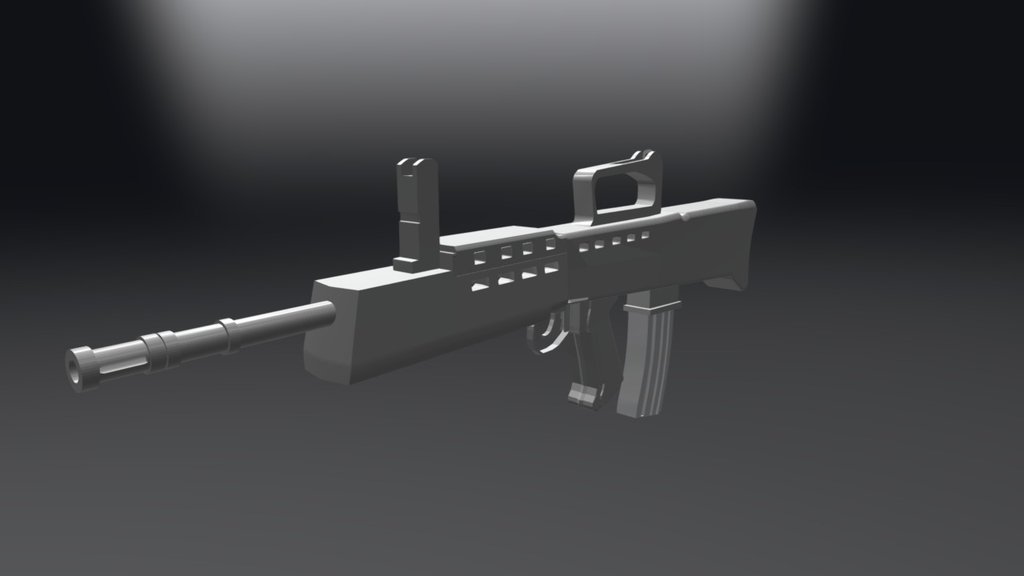 Assault Weapon - Download Free 3D model by Rubén Serrano (@virtuscherry ...