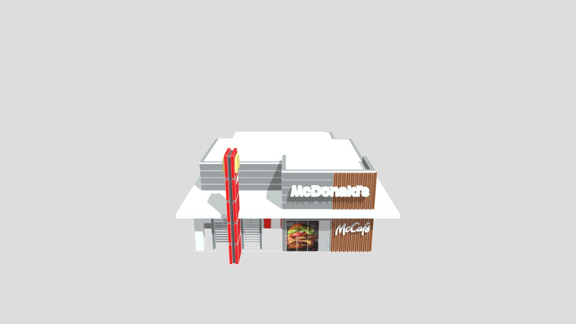 McD - Download Free 3D model by adlaknn [8888a6b] - Sketchfab