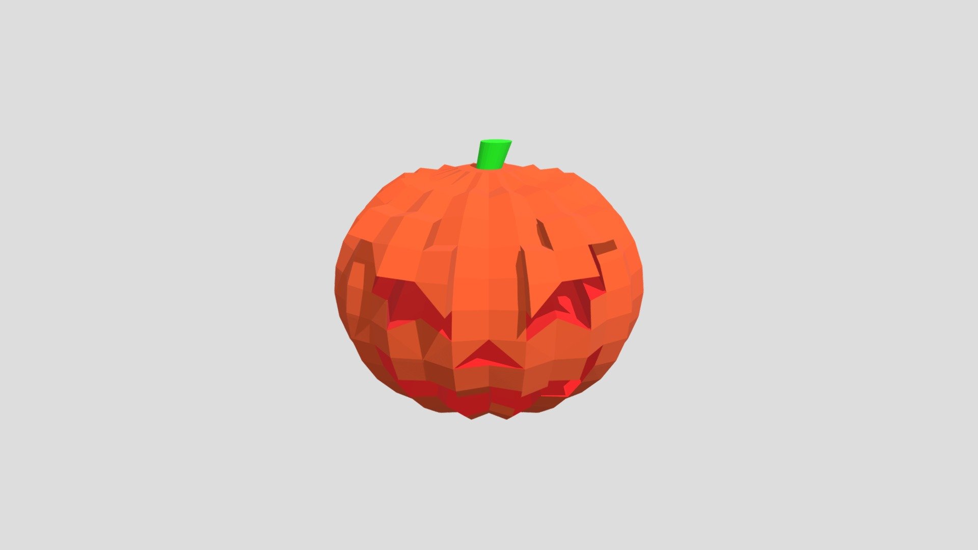 Halloween Pumpkin - 3D model by Caio_Ribeiro [8888ec0] - Sketchfab