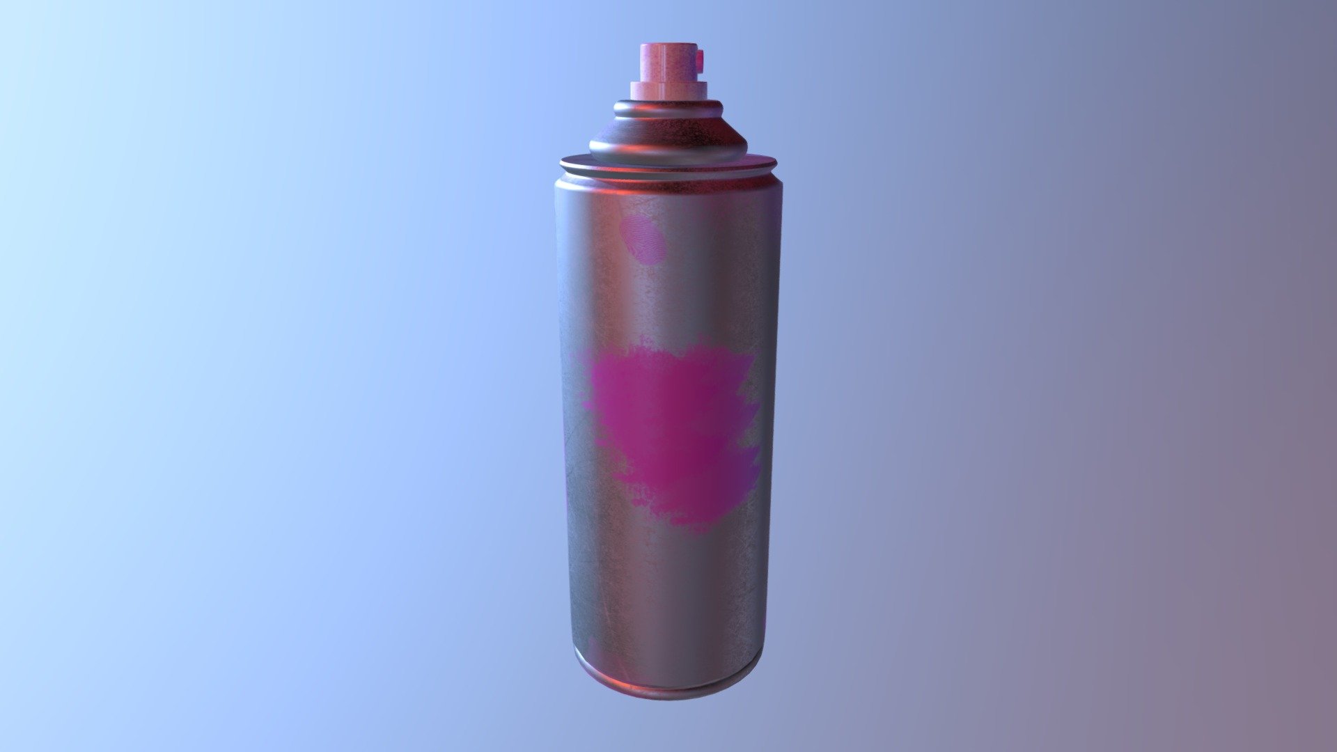 Spray Paint Can by Miah Shefer - 3D model by M_Shefer [8889755] - Sketchfab