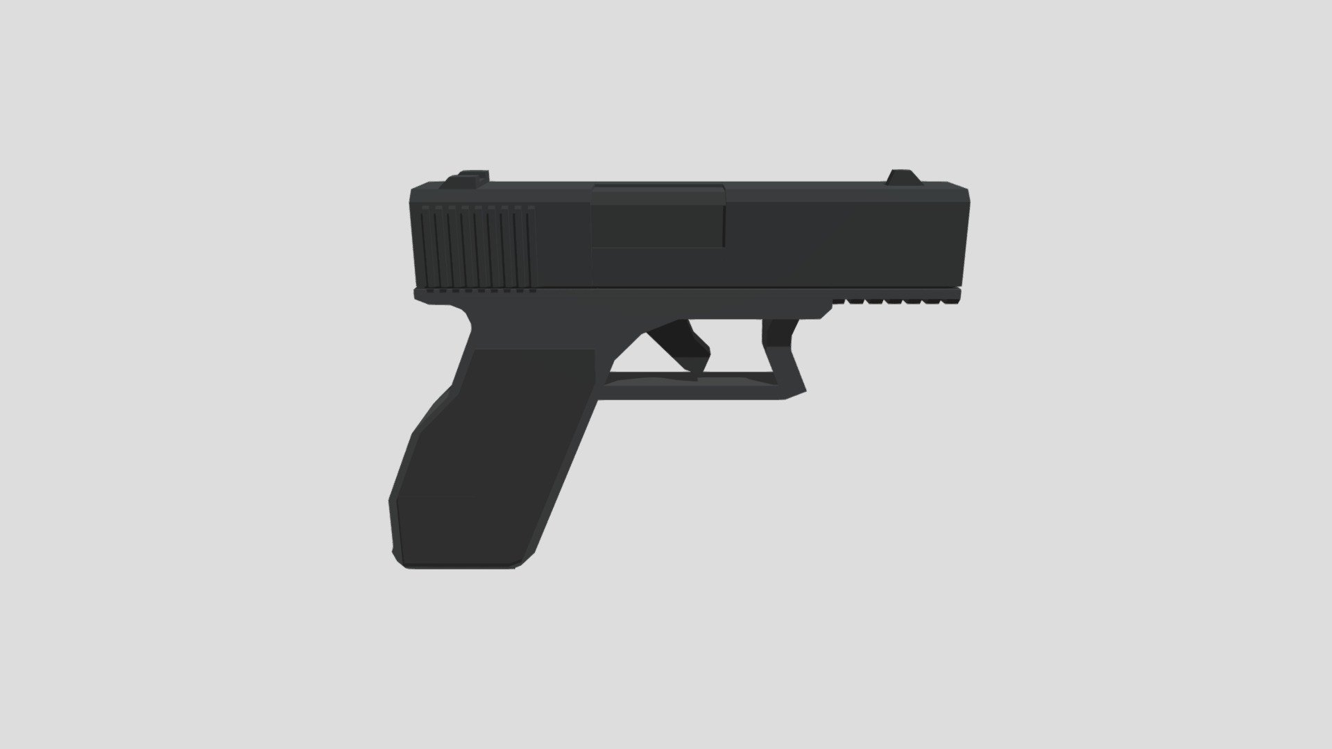 Glock 17 - 3D model by AssassinRP [888a691] - Sketchfab