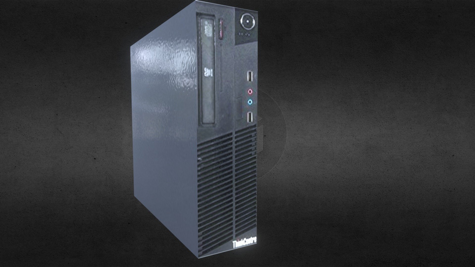 High School Desktop PC [ULTRA LOW POLY] - Download Free 3D model by ...