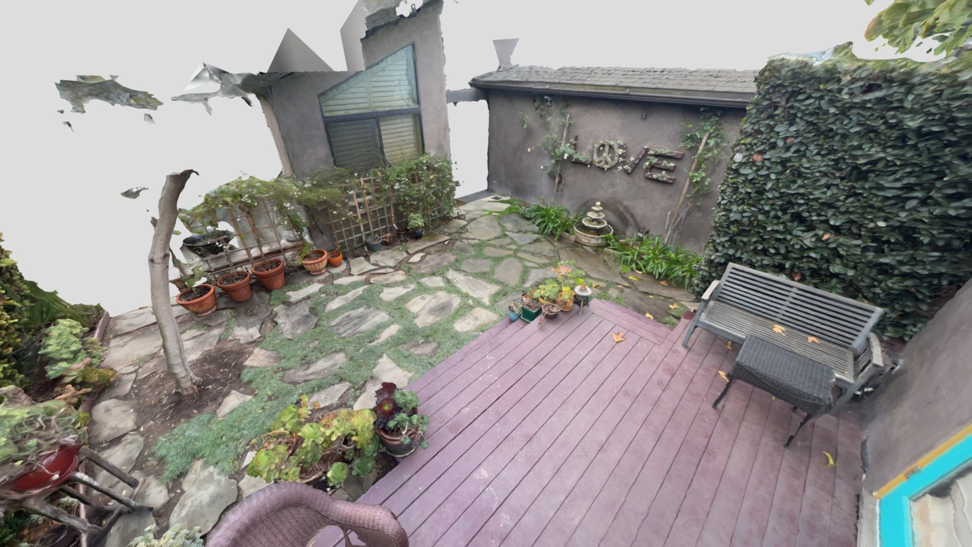 Back Yard - 3D model by ShacharWeis [888cc15] - Sketchfab
